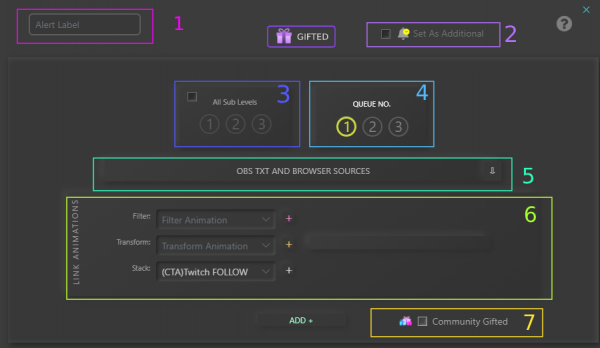 Gifted Sub Alert – Stream Animate