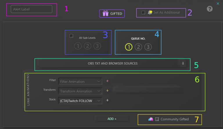 Gifted Sub Alert – Stream Animate