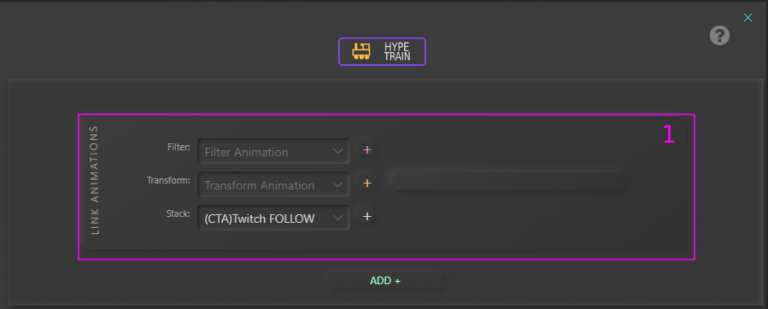 Hype Train – Stream Animate