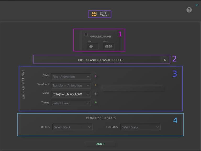 Hype Train – Stream Animate