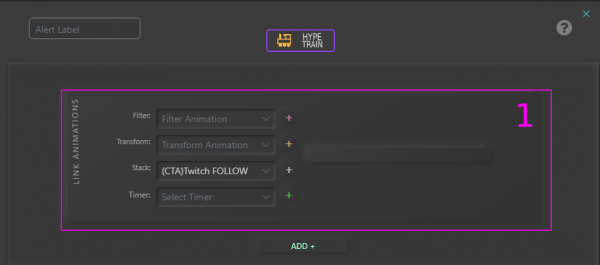 Hype Train Stream Animate