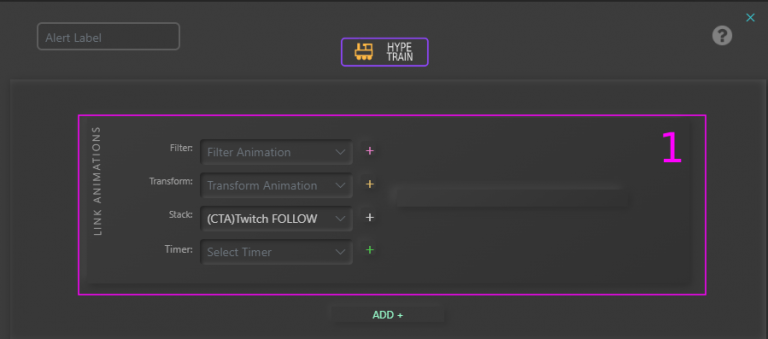 Hype Train – Stream Animate